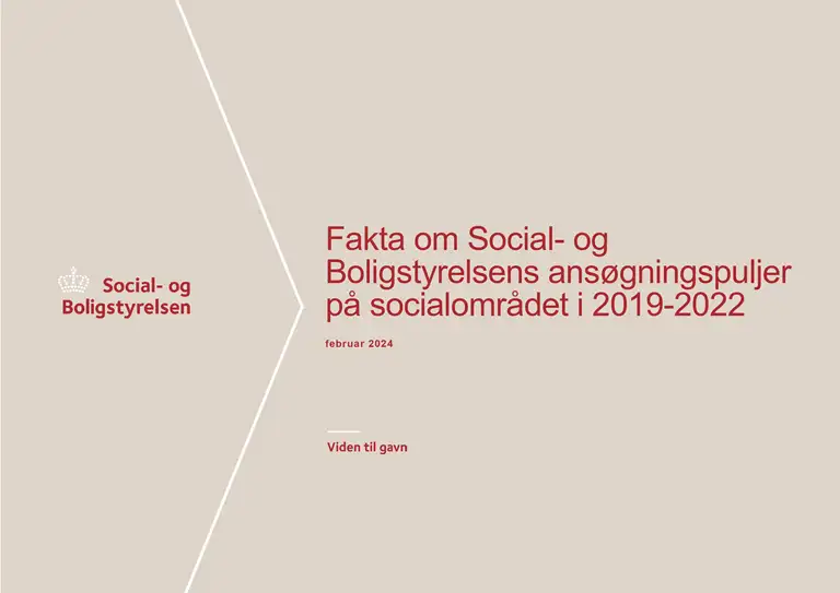 Social- og Boligstyrelsens ansøgningspuljer på socialområdet | Social- og Boligstyrelsen